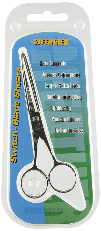 *Pre-Owned(open package)* Feather Switch-Blade Shear 5" - Made in Japa